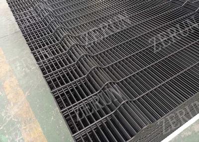 China Razor Wire 358 Security Fence Powder Coating Clearvu Security Fencing Panels for sale