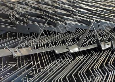 China Spike 358 Security Fence 2000 * 3000mm Powder Coating Galvanised Security Fencing for sale