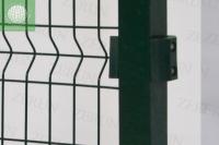 China Easy Installation Airport Security Fence 2.6m PVC Coated Mesh Fencing Panels for sale