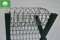 China Easy Installation Airport Security Fence 2.6m PVC Coated Mesh Fencing Panels for sale