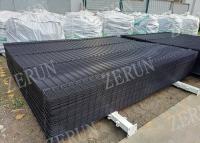 China 4.0mm Hot Dipped 358 Security Fence Galvanized Green Security Fencing for sale