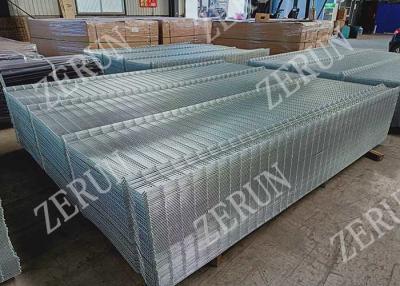 China Security Iron Wire Mesh  , Hot Dipped Galvanized Airport 358 Mesh Fencing Panels for sale