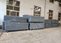 China Security Iron Wire Mesh  , Hot Dipped Galvanized Airport 358 Mesh Fencing Panels for sale