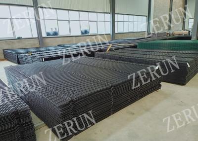 China Powder Coating Anti Climb Mesh Fence , RHS Pipe Decorative Security Fence for sale