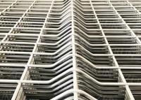 China Welded Powder Coated Wire Mesh Panels , Curved 3D Wire Fence Mesh Panel for sale