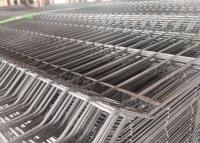 China Welded Powder Coated Wire Mesh Panels , Curved 3D Wire Fence Mesh Panel for sale