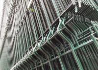 China Triangle Bending PVC Coated Welded Wire Mesh Panels 3D Wire Mesh Fence for sale