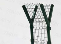 China Moisture Proof Airport Security Fence Razor Barbed Weld Mesh Fencing Panels for sale