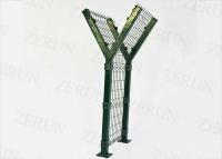 China Y Pillar Airport Security Fence Electric Prison Fence Razor Wire for sale