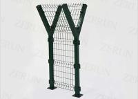 China Airport Security Razor Barbed Wire Fence  , Welded Anti Climb Fence Panels for sale