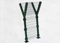 China Anti Climb Chain Link Fence Panels Welded Fence Airport High Security Chain Link Fence for sale