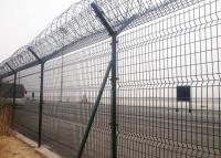 China Airport Security Razor Barbed Wire Fence  , Welded Anti Climb Fence Panels for sale