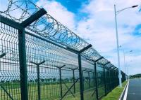 China 200mm*50mm Airport Security Fence Voltage Boundary Anti Climbing Fence for sale