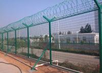 China 200mm*50mm Airport Security Fence Voltage Boundary Anti Climbing Fence for sale