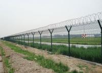 China 358 Welded Powder Coated Wire Fencing , Q235 iron wire mesh fence for sale