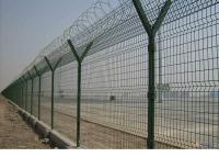 China HDG Weld Airport Security Fence Anti Climb Mesh Security Fencing For Prison Airport for sale