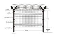 China Galvanized Wire Mesh Fence Panels for sale