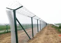 China Hot Dipped Galvanized Welded Wire Fence 3200mm Roll Top Weld Mesh Fence Panels for sale