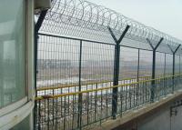 China High Security Metal Border Fence Welded PVC Coated Chain Link Fencing for sale
