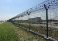 China High Security Metal Border Fence Welded PVC Coated Chain Link Fencing for sale