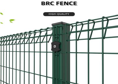 China Home Garden Roll Top Fence 1.8m Powder Coated Metal Woven Roll Top Wire Fencing for sale