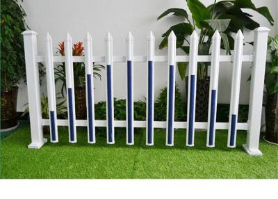 China White Metal Picket Fence Powder coating PVC Vinyl Picket Fence for sale