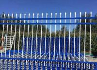 China Powder Coated Metal Picket Fence for sale