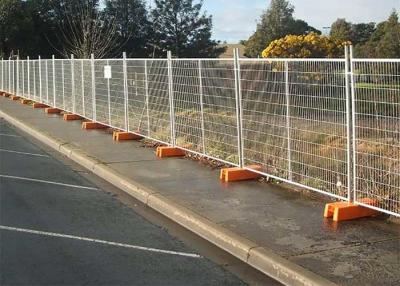 China Galvanized Chain Link Temporary Fence Panel 2.1*2.4m Builders Security Fencing Panels for sale