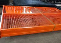 China Clips Based Temporary Metal Fence Hot Dipped Galvanized Canada Temporary Fence for sale