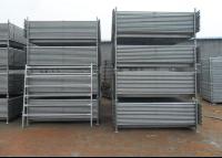 China 2.1x2.4m Temporary Metal Fence Australia Portable Chain Link Fence Panels for sale