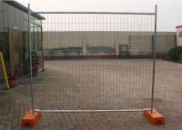 China 2.1x2.4m Temporary Metal Fence Australia Portable Chain Link Fence Panels for sale