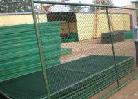 China 1.8m Galvanized Chain Wire Mesh PVC Coated 3.0mm Stainless Steel Chain Link Fence for sale