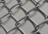 China Electro Galvanised Powder Coated Chain Link Fence for sale