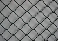 China 4.0mm Pvc Diamond 2.0m Height Metal Chain Link Fence for sale