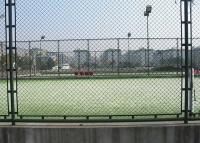 China 6 Foot Metal Chain Link Fence 9 Gauge Diamond Mesh Fence Border for sale