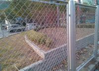 China 4.0mm Pvc Diamond 2.0m Height Metal Chain Link Fence for sale