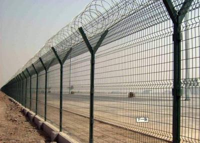 China PVC Coated 3D Curved Welded Wire Mesh , Garden Chain Link Border for sale