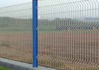China Carton Steel Metal Border Fence PVC Coated Garden Security Fencing for sale