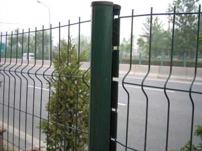 China Hot Dipped Galvanized Chain Link Mesh Fence PVC Coated 3.2m High Security Fence Systems for sale