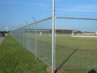 China Decorative Metal Border Fence Garden Border 8 Feet High Chain Link Fence for sale