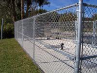 China Garden Plant Decorative Metal Fence Panels , Galvanized Wire Border Chain Link Fence for sale