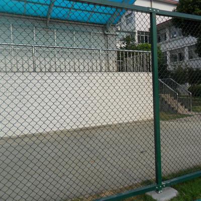 China 6' 25ft Metal Border Fence Roll Chain Link Wire Mesh Fence for sale