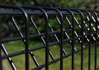 China 6mm Roll Top Fence Powder Coated  Wire BRC fence top rollers Hot Dipped Galvanized for sale