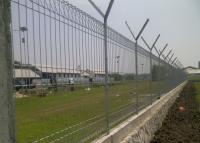 China Welded Roll Top Fencing Thickness galv wire mesh Round Post 4mm for sale