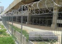 China Welded Roll Top Fencing Thickness galv wire mesh Round Post 4mm for sale