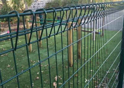 China Welded Roll Top Fencing Thickness galv wire mesh Round Post 4mm for sale