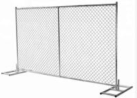 China Hot Dipped Galvanized Construction Chain Link Fence for sale