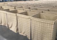 China 2.74m Mil 19 Zinc Aluminum Coating 50x50mm Military Barrier for sale