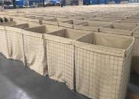 China Hot Dip Galvanized Weld Gabion Hesco Barrier 3 Cells Sand Wall for sale