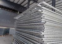 China 0.8m Height 3.5mm Galvanized Diamond Chain Link Fence for sale